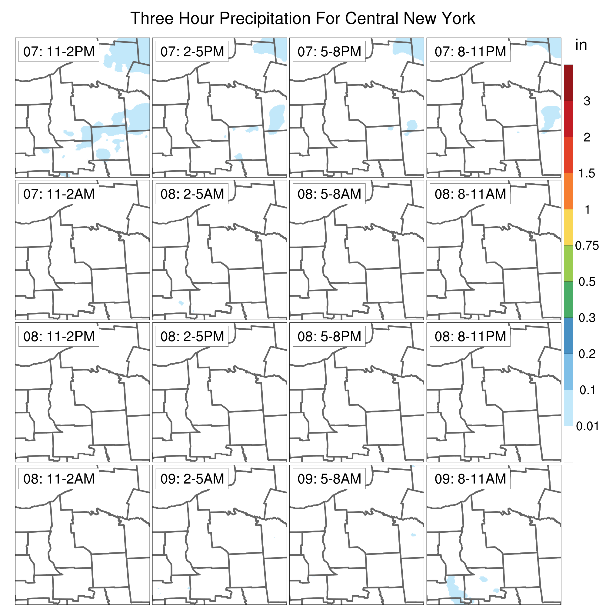 NYS Department Of Transportation Weather Risk Assessment Dashboard